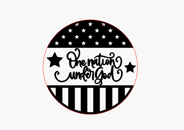 One Nation Flag – B & C Custom Creations