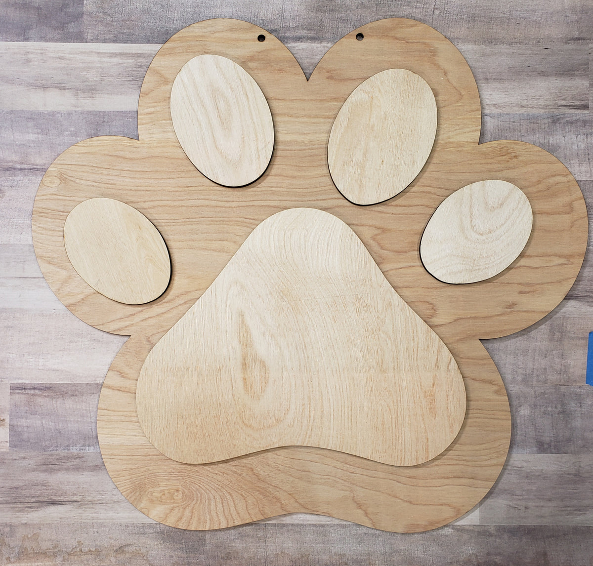Dog Paw Blank – B & C Custom Creations