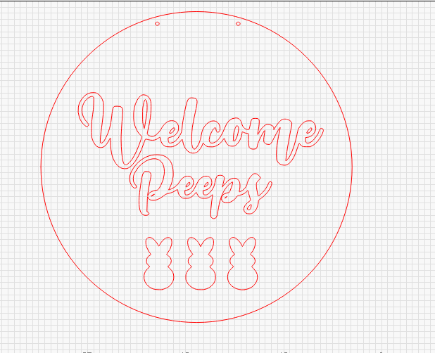 Welcome Peeps – B & C Custom Creations